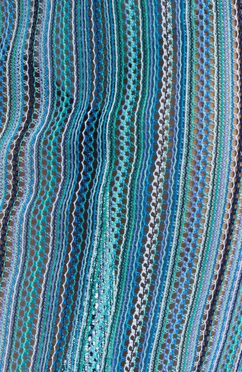 HELLO MOLLY Ocean Bloomette Knit Midi Skirt