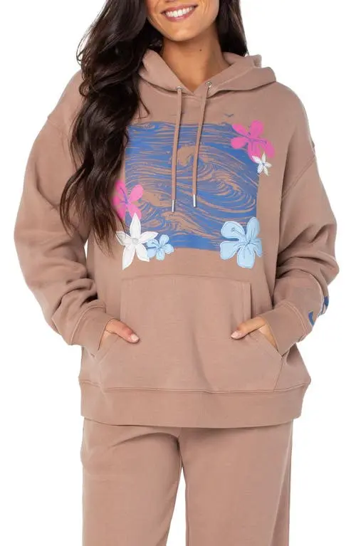 Roxy Raya Graphic Hoodie - Ginger Snap