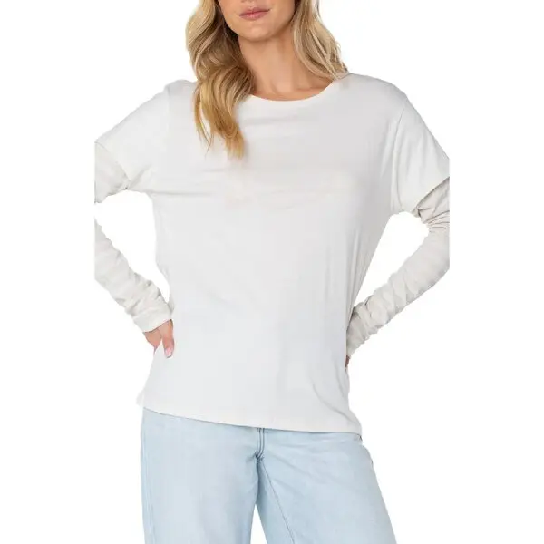 Roxy Vintage Two-fer Top - Cld Dancer