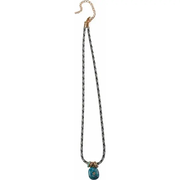 MACRAE & CO. Scout Stone Pendant Necklace - Blue