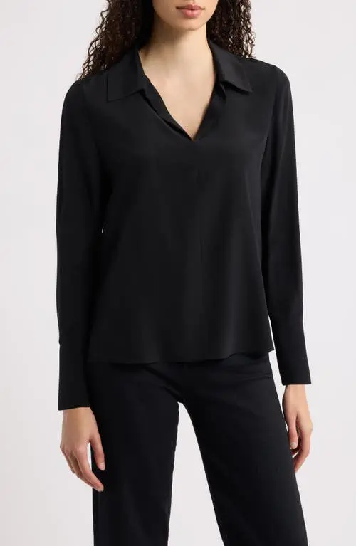Kobi Halperin Aliza Silk Blouse - Black