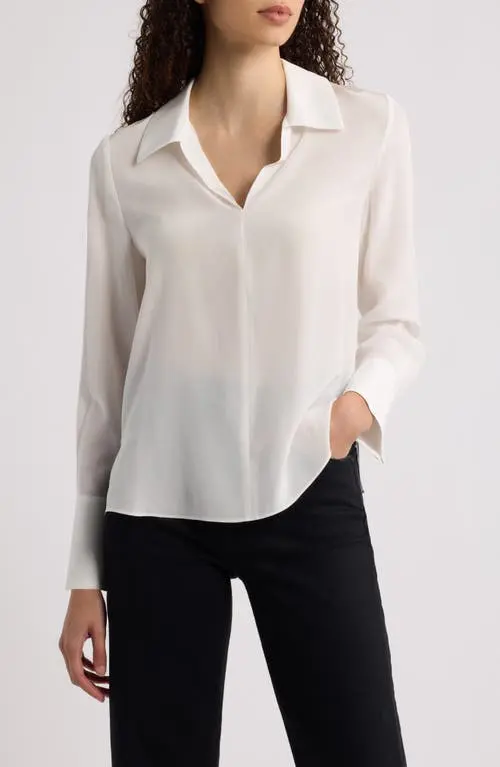 Kobi Halperin Aliza Silk Blouse - Ivory