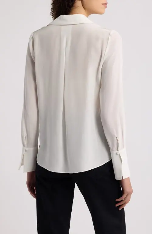 Kobi Halperin Aliza Silk Blouse - Ivory