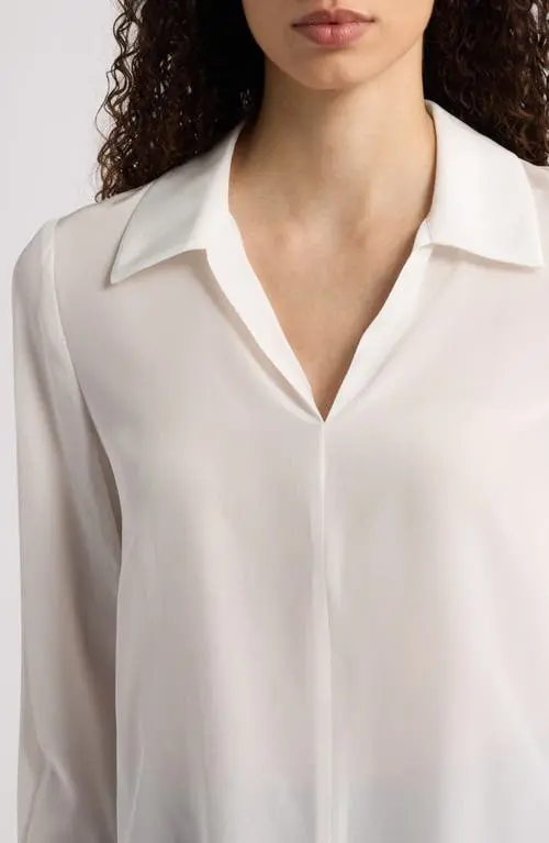 Kobi Halperin Aliza Silk Blouse - Ivory
