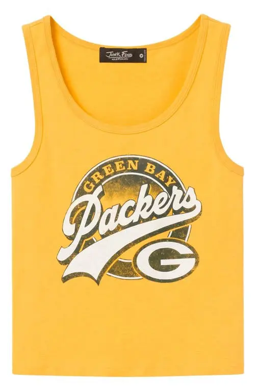 Junk Food Green Bay Packers Cropped Tank