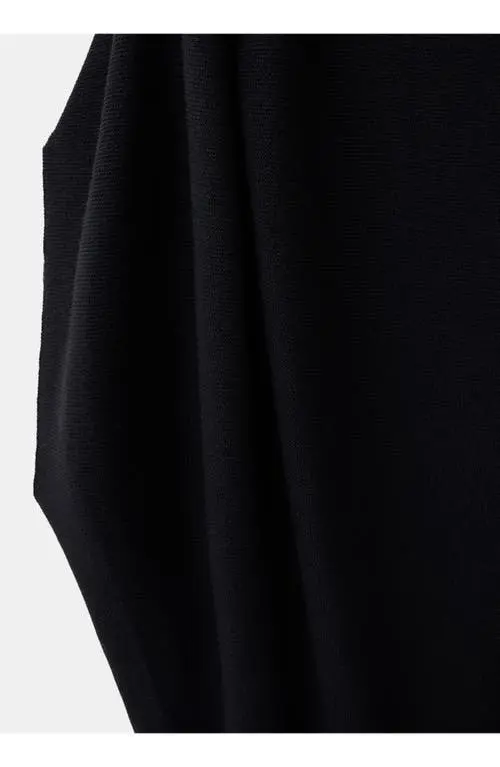 Mango Crewneck Cotton Ribbed Sweater