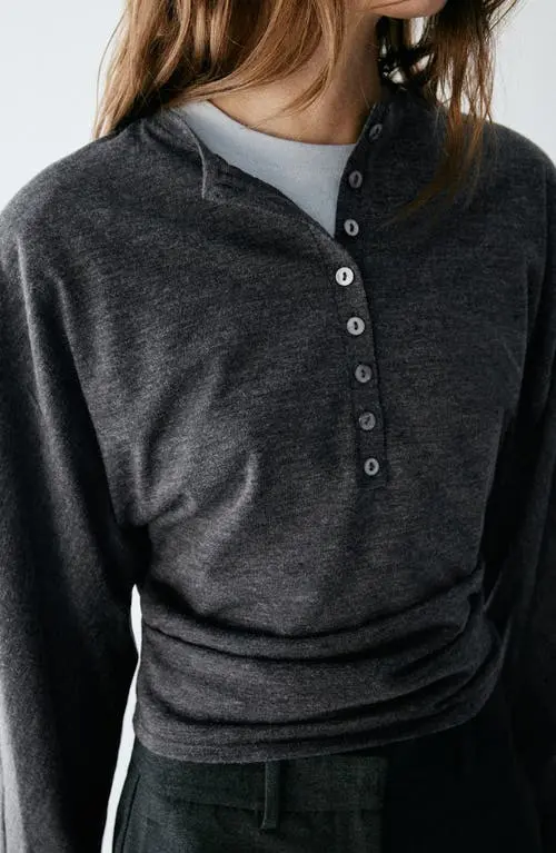 Mango Henley Sweater