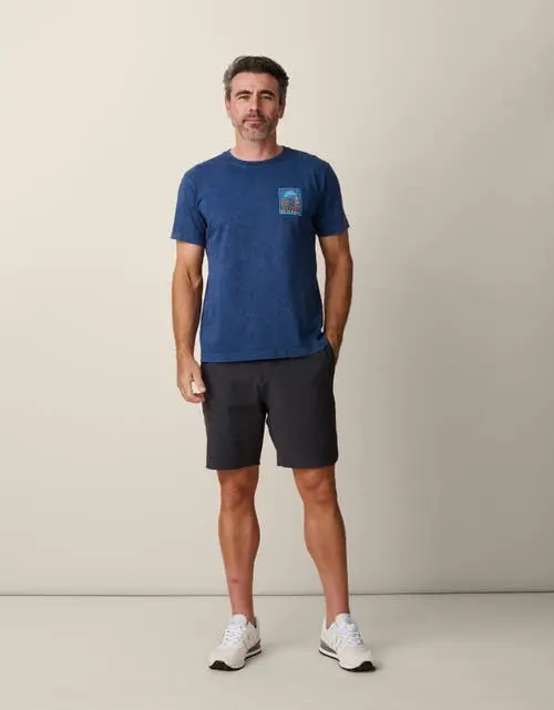 BAJA LLAMA Electric Palm Graphic Tee