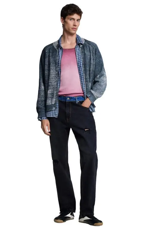 Desigual Straight Leg Jeans