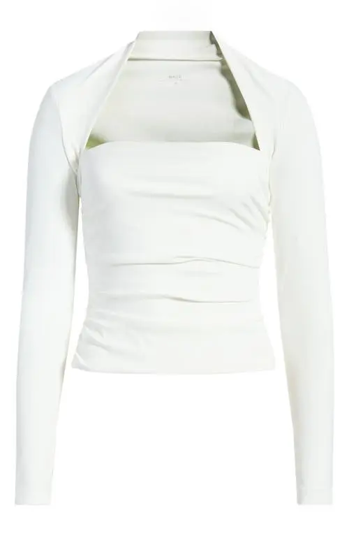 HELLO MOLLY Refined Routine Square Neck Top