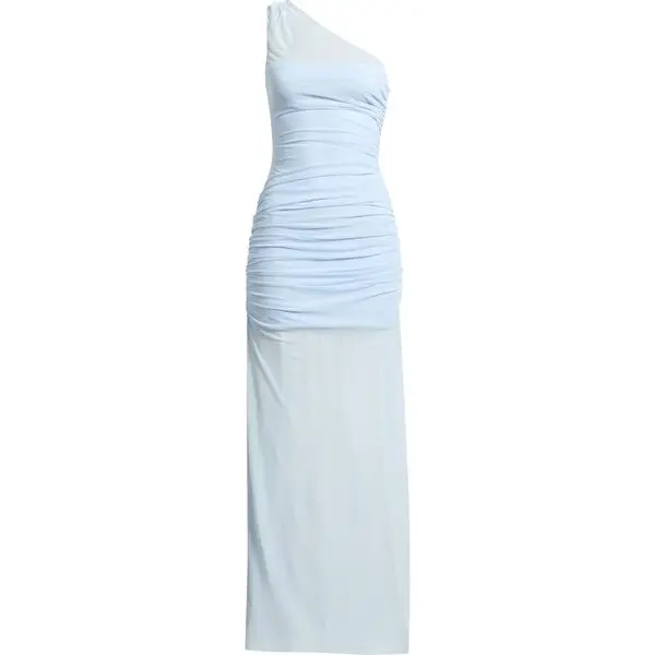 HELLO MOLLY Beachfront Soire One-shoulder Ruched Gown