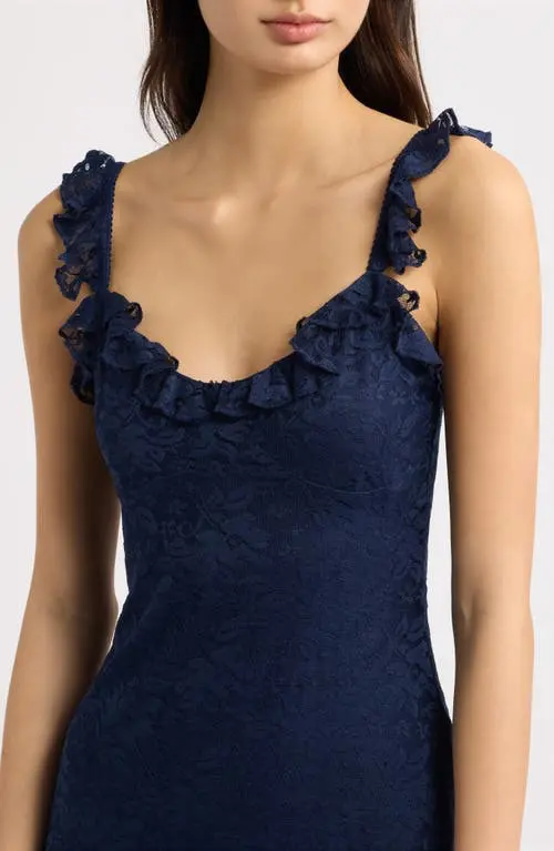 HELLO MOLLY Little Sultry Lace Minidress