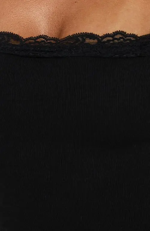 Princess Polly Sienah Ribbed Lace Cami Top