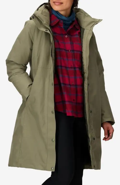 MARMOT Chelsea 700 Fill Power Waterproof Down Coat - Olive Grove