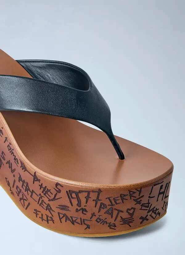 Chloé Maxime Wedge Sandals