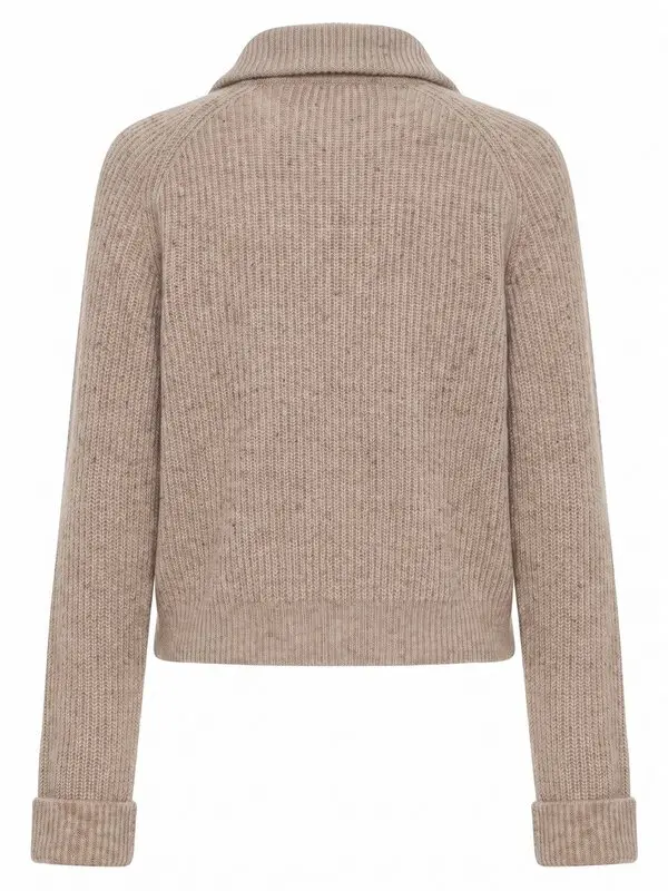 Brunello Cucinelli Rubbed Cardigan With Monili