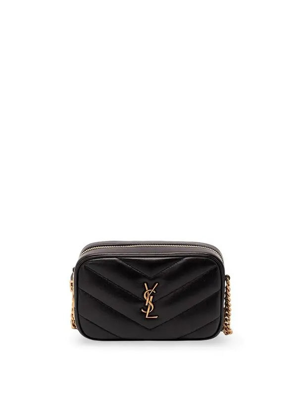 Saint Laurent Loulou Mini Camera Bag In Lambskin