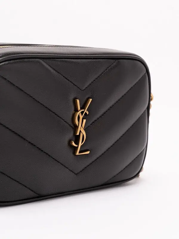 Saint Laurent Loulou Mini Camera Bag In Lambskin