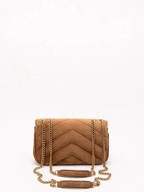 Saint Laurent Loulou Mini In Suede