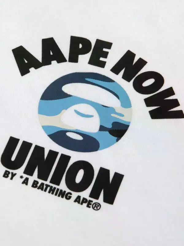 AAPE BY *A BATHING APE Aapenow Logo-print Long-sleeve T-shirt