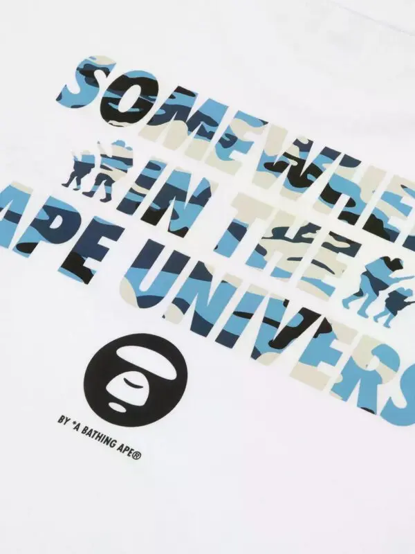 AAPE BY *A BATHING APE Aapenow Logo-print Long-sleeve T-shirt