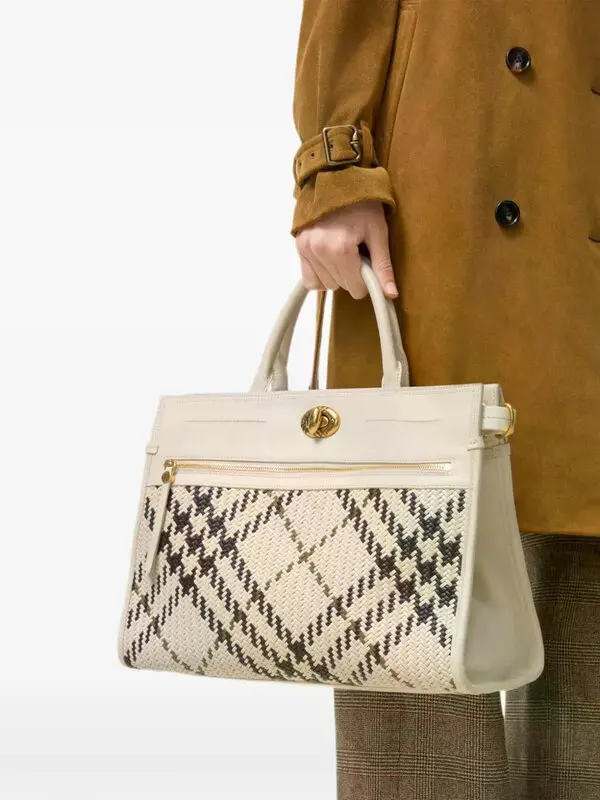 Burberry Medium Hampstead Tote - Neutrals