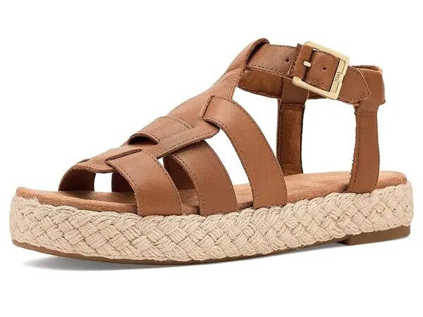 Toms Jac Dress Sandals - Medium Brown