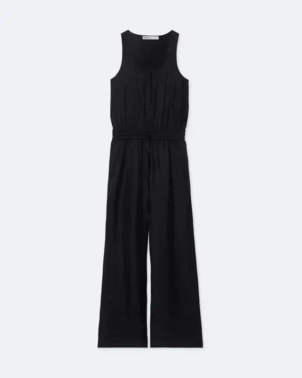 ALLSAINTS Taman Sleeveless Jumpsuit - Black
