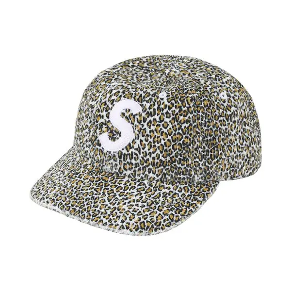 Supreme S Logo Corduory 6-panel 'leopard