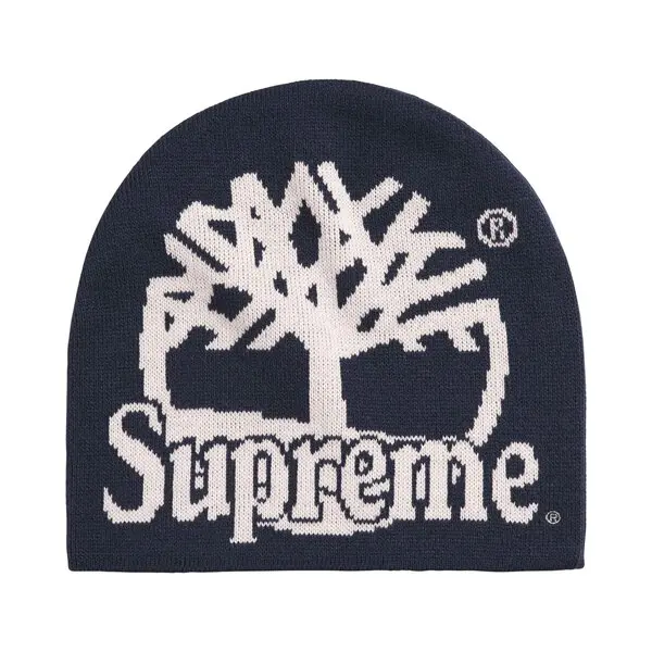 Supreme X Timberland Beanie 'navy - Blue