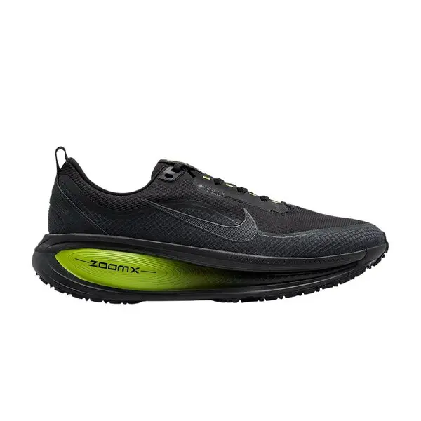 Nike Vomero 18 Gore-tex Waterproof Road With Reflective Accents 'anthracite Lemon Venom