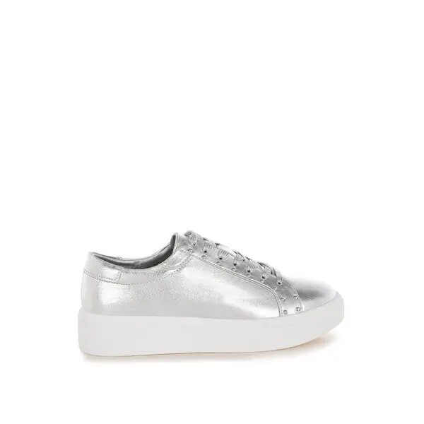 RAG & CO Cincinati Metallic Pleather Chunky Sneakers In By