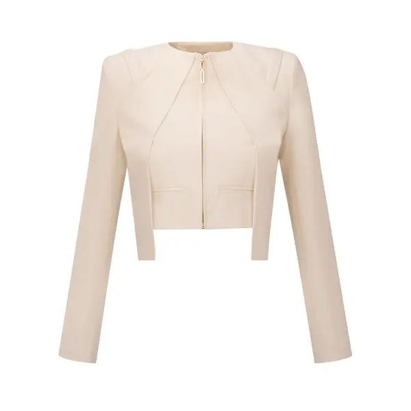 MA MULIER Sparrow Design Crop Jacket