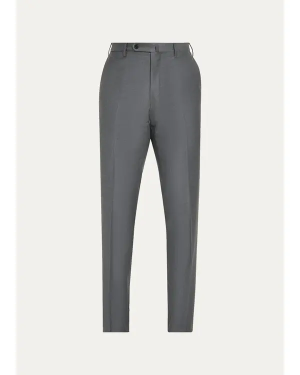 Incotex Batavia Flat-front Trousers