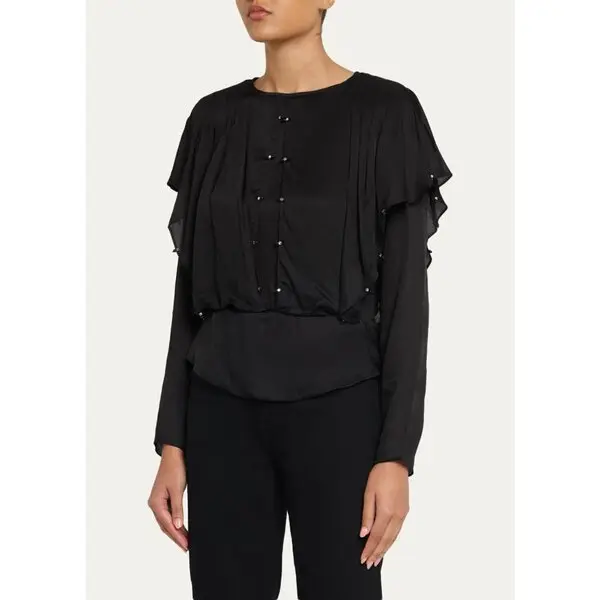 Isabel Marant Étoile Brema Capelet Blouse
