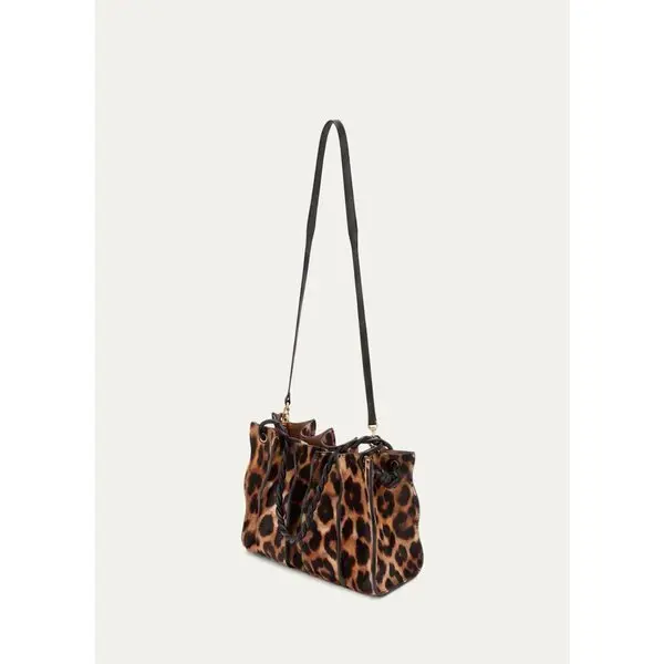 Ulla Johnson Adria Small -print Haircalf Shoulder Bag