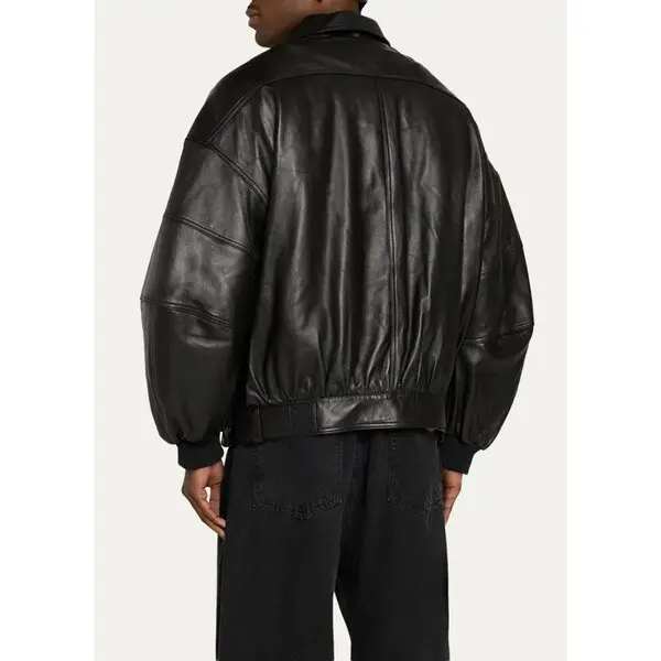 WILLY CHAVARRIA Hustler Leather Jacket
