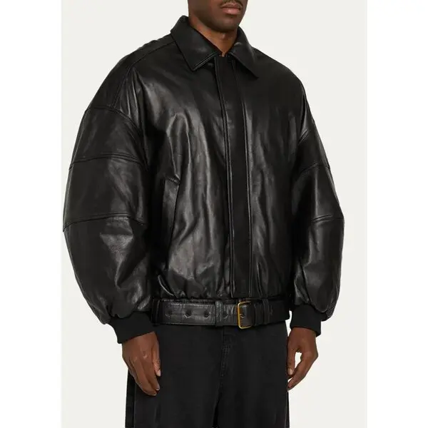 WILLY CHAVARRIA Hustler Leather Jacket