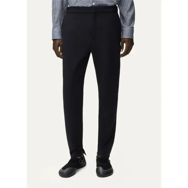 Loewe Flat-front Tapered Leg Trousers