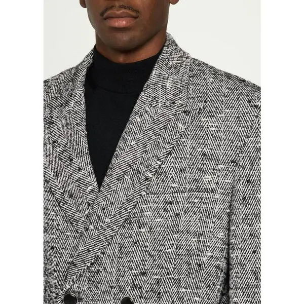 PUBLIC SCHOOL NEW YORK Steinway Herringbone Coat