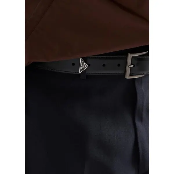 Prada Mohair Comfort Straight-leg Pants - Grey