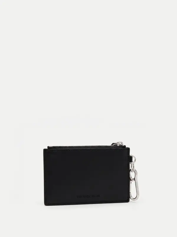 Veronica Beard Snake-embossed Card Holder