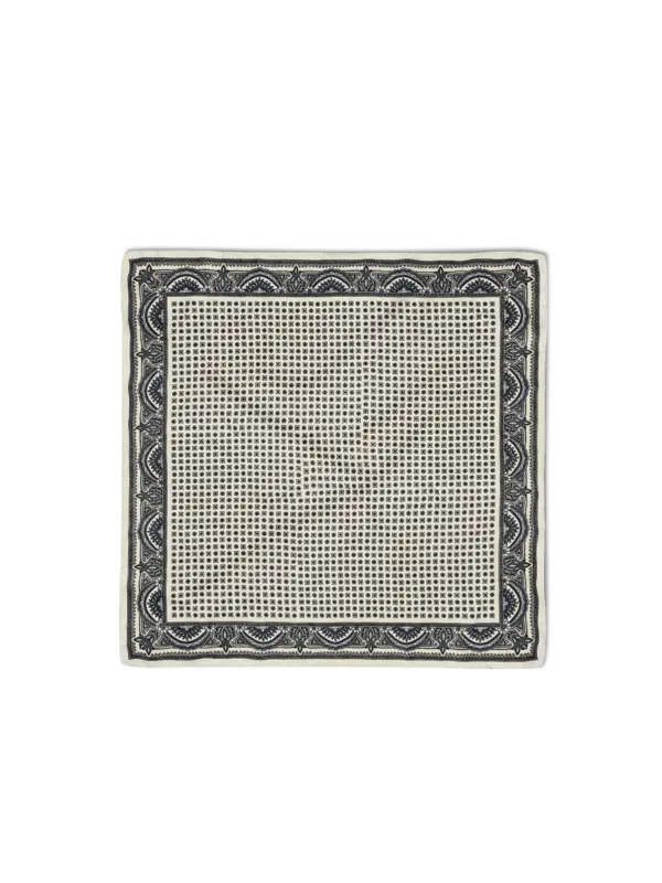 Veronica Beard Sava Silk-blend Scarf - Ecru Multi