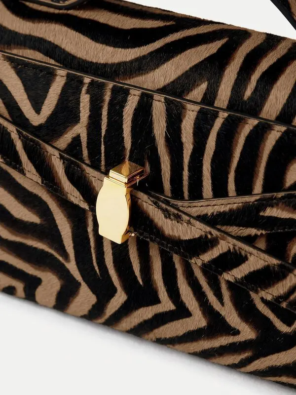 Veronica Beard Zebra Dash Clutch