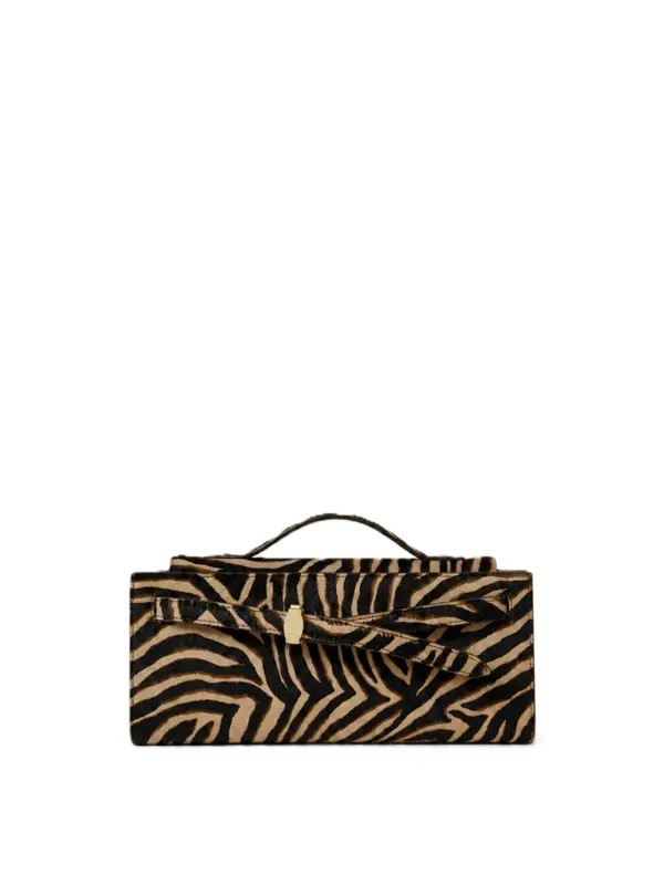 Veronica Beard Zebra Dash Clutch