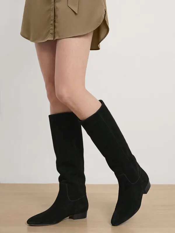 Veronica Beard Gabrielle Tall Boot - Black