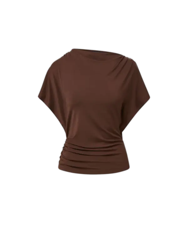 Veronica Beard Lila Ruched Top