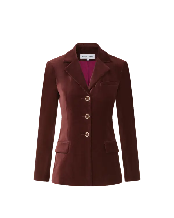 Veronica Beard Raelynn Velvet Jacket