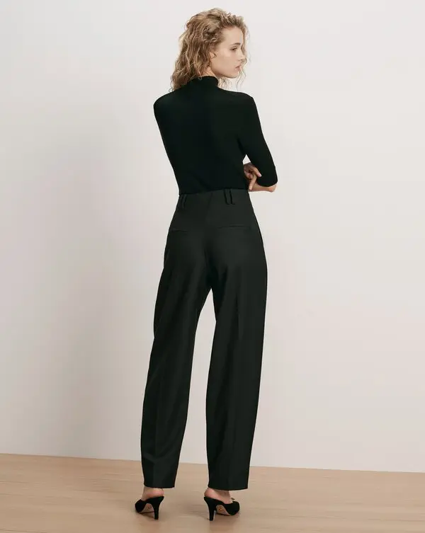 Veronica Beard Whitlock Barrel Pant