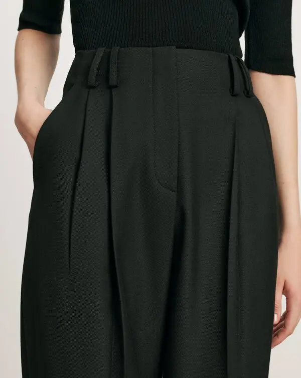 Veronica Beard Whitlock Barrel Pant